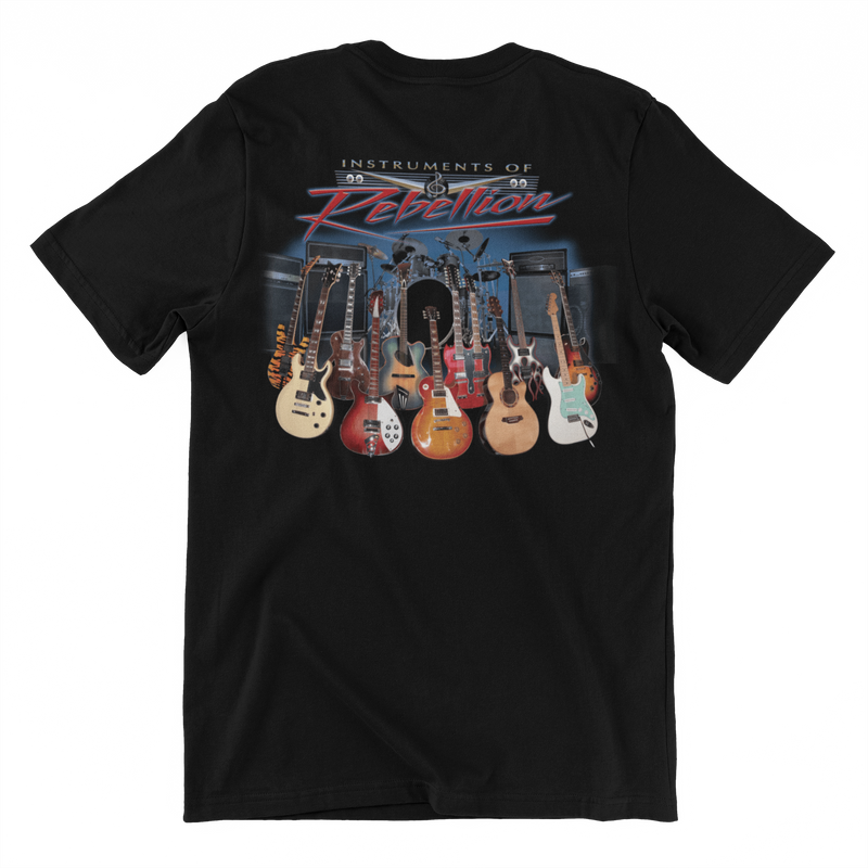 Instruments Of Rebellion, Music T-Shirt — SnapGoShop