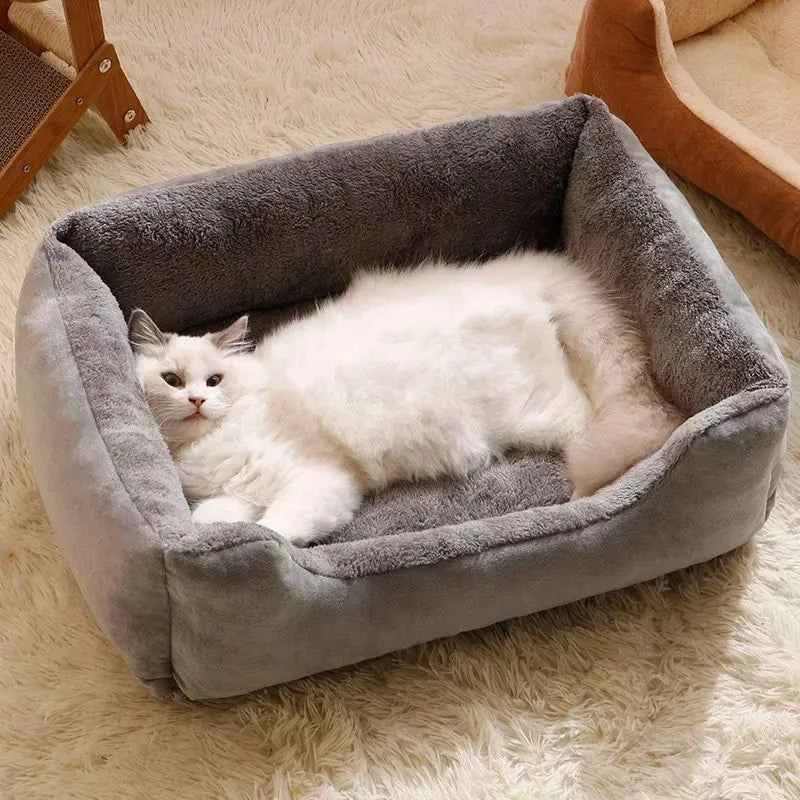 Ultra-Calming Soft Plush Pet Bed — SnapGoShop