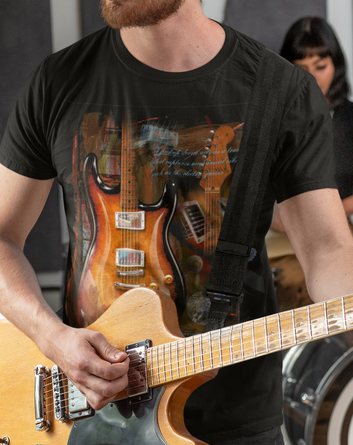 Electric Guitar T-Shirt — SnapGoShop